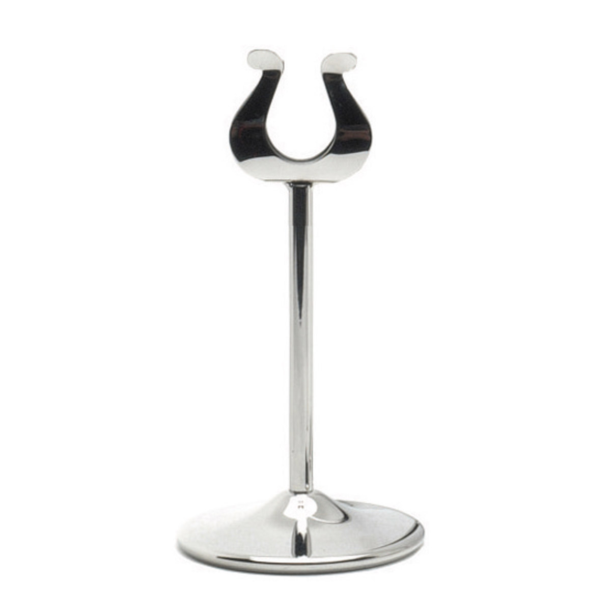 321-4 GenWare Stainless Steel Menu Stand 10cm/4" - Brenchleys