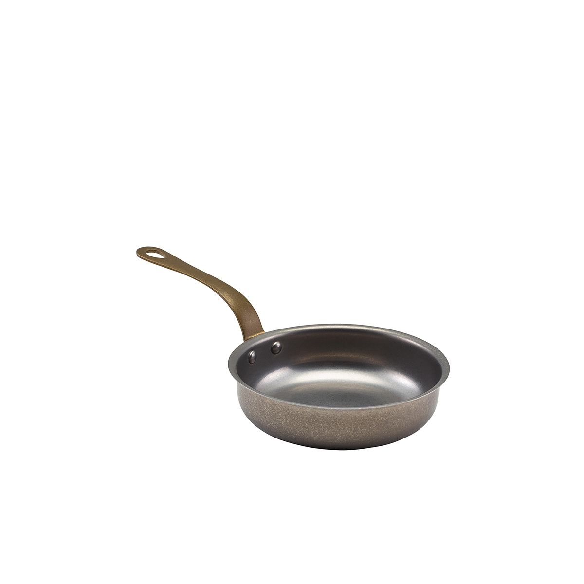 SMF13V GenWare Vintage Steel Mini Fry Pan 13.5 x 3.75cm - Brenchleys