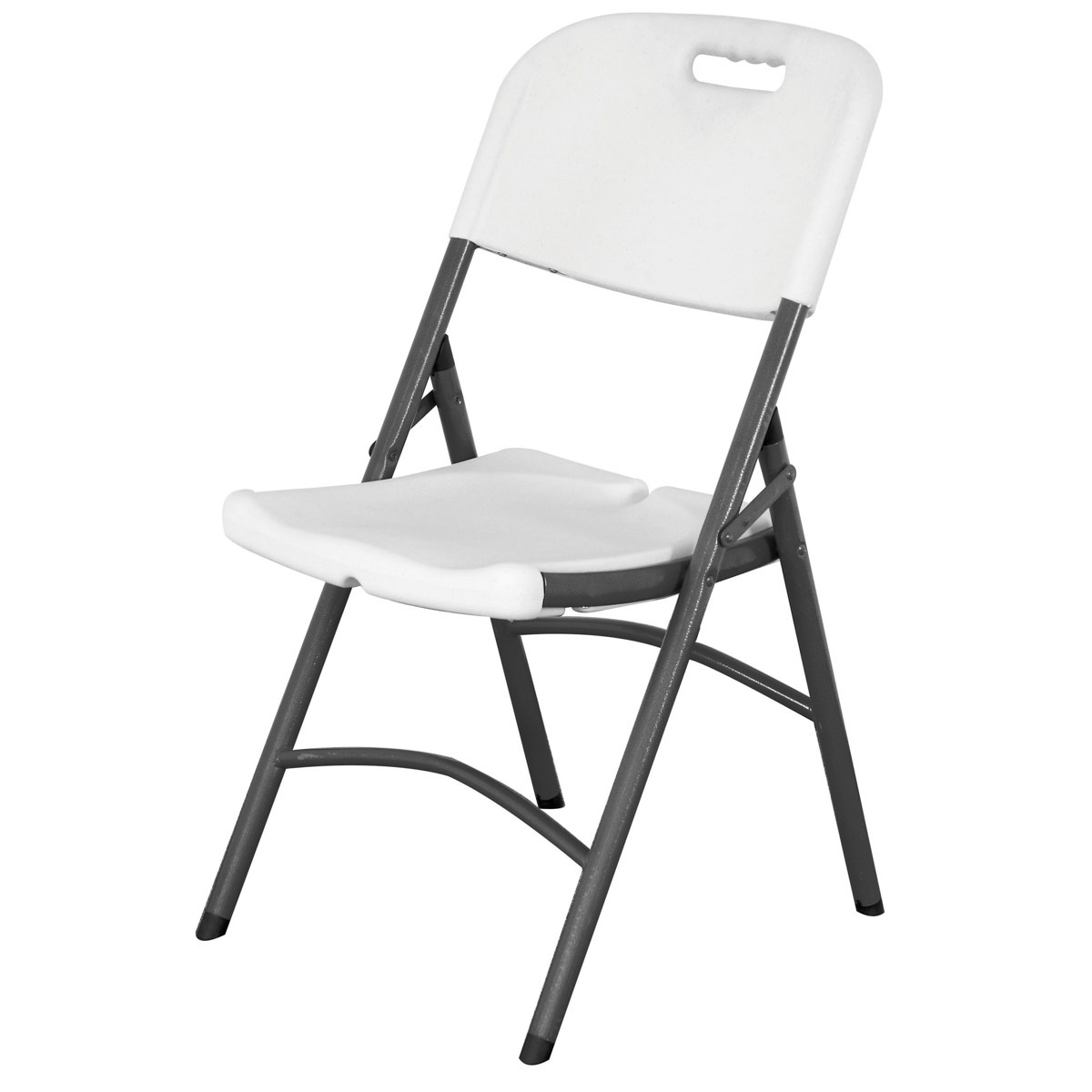 FPC Folding Utility Chair White HDPE - Brenchleys