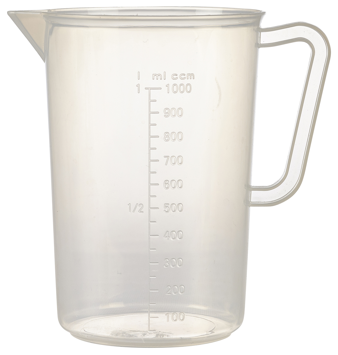 MJPP1 Polypropylene Measuring Jug 1L - Brenchleys