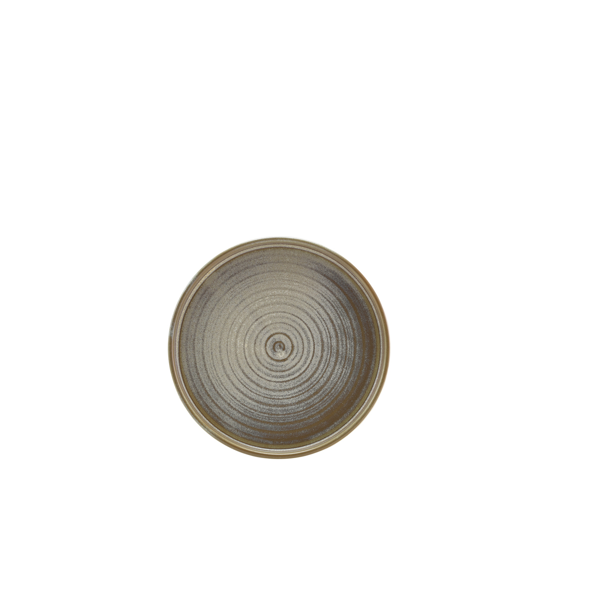 LP-PMG18 Terra Porcelain Matt Grey Low Presentation Plate 18cm - Brenchleys