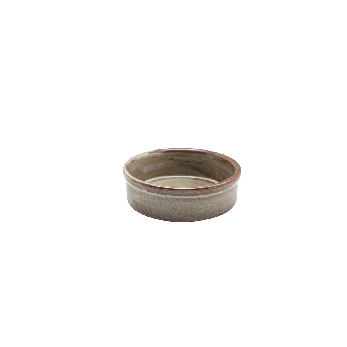 TD-PG10 Terra Porcelain Grey Tapas Dish 10cm - Brenchleys