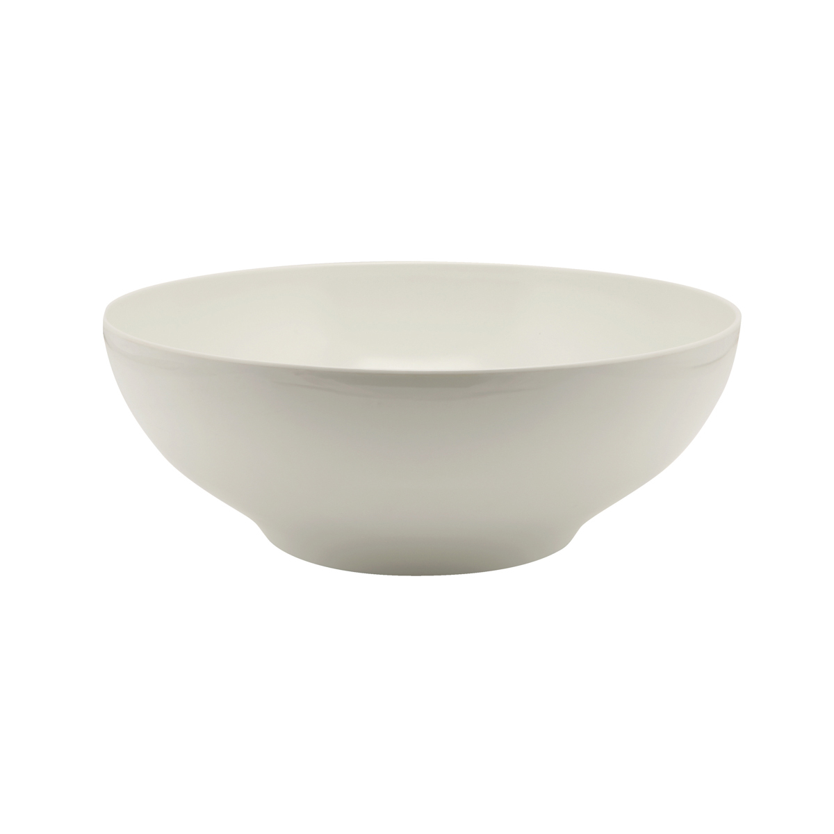 MELRB-25 White Melamine Round Buffet Bowl 25.7cm - Brenchleys